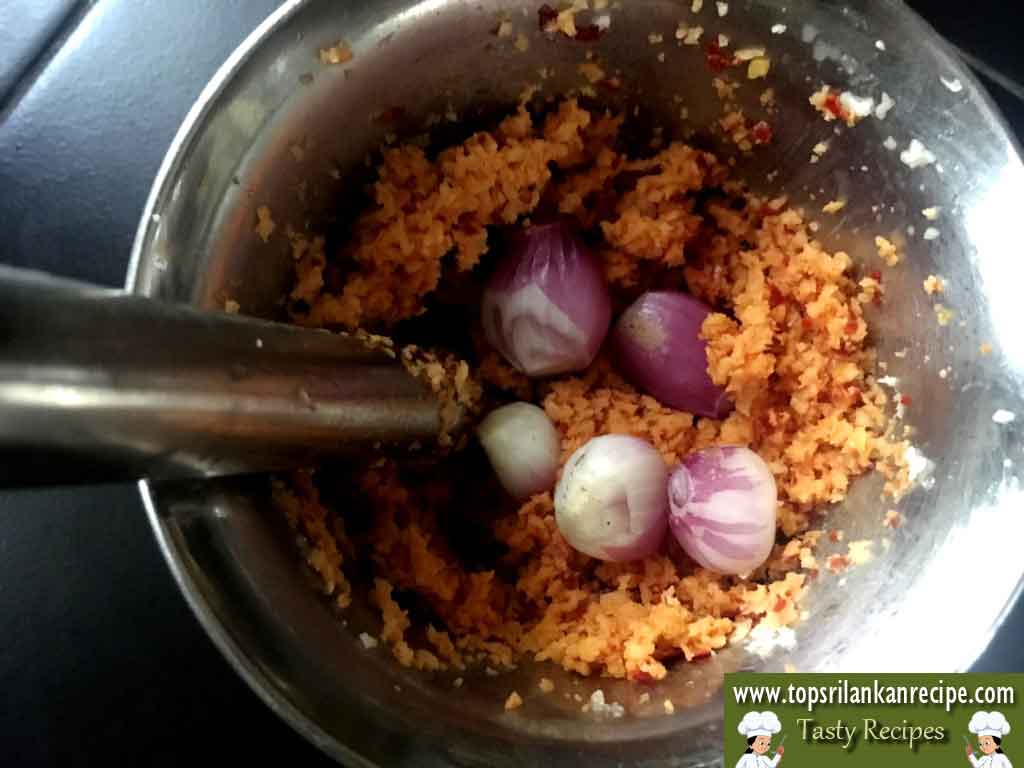 Easy Coconut Sambal Recipe | Fresh Pol Sambol With Red Chili - Top Sri ...