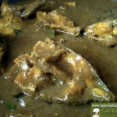 Healthy Fish Curry without Oil & Red Chili | Easy Recipe - Sri Lankan